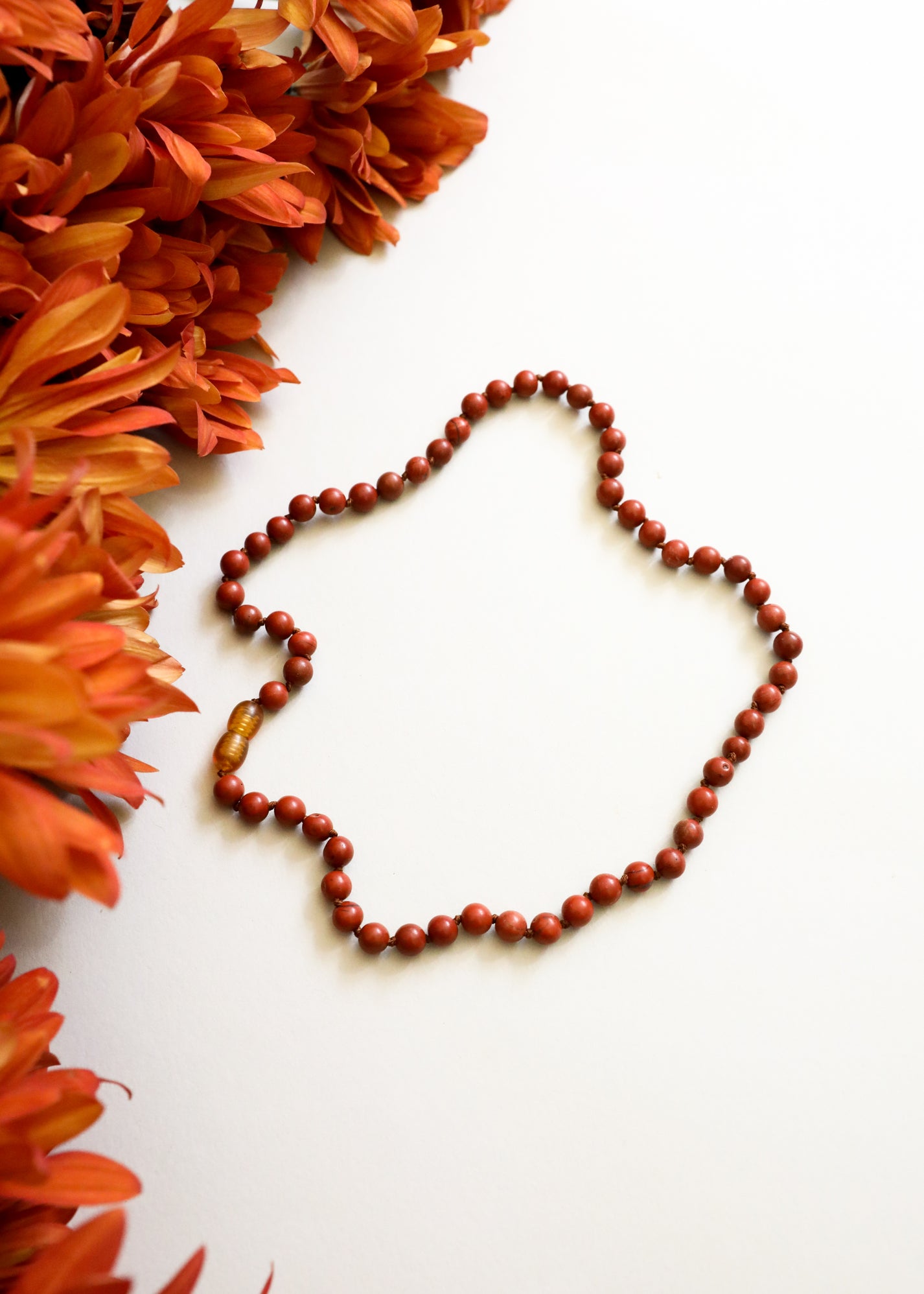 Pure Gemstone + Red Jasper || Necklace – CanyonLeaf